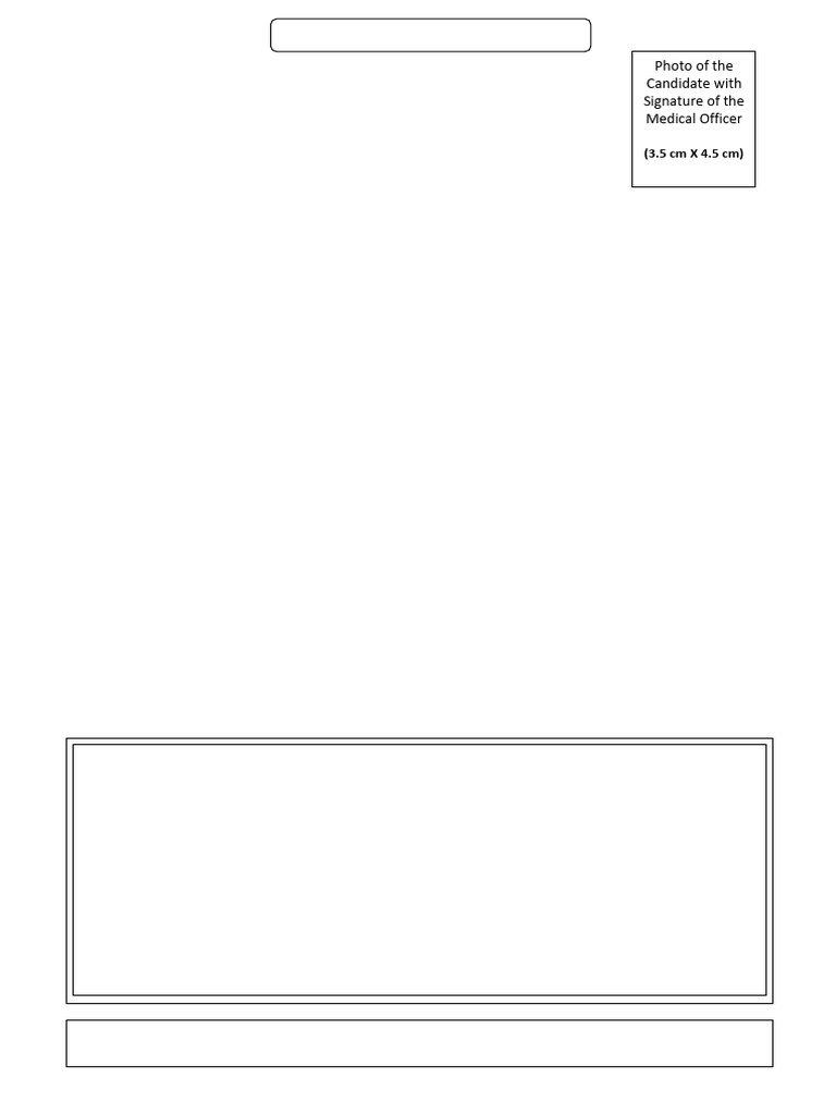 PHYSICAL Fitness Form For DCC | PDF