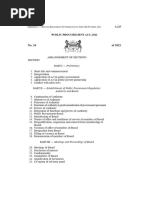 Public Procurement Amendment 2025 | PDF | Procurement | Justice