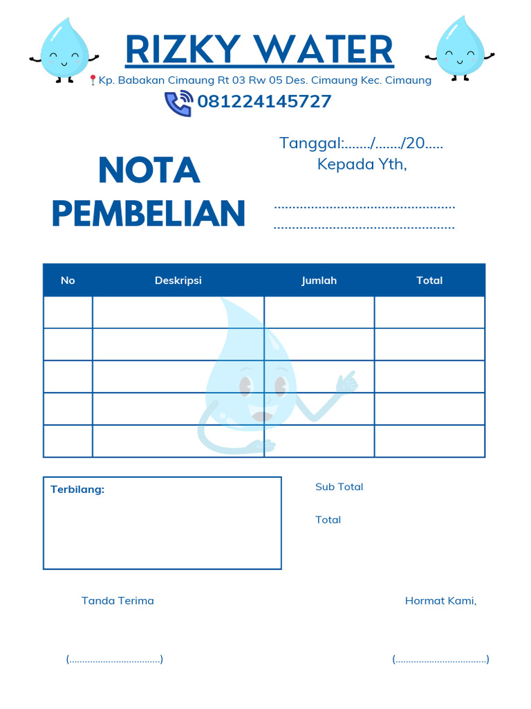 Merah Dan Putih Minimal Kwitansi Pembayaran Dokumen PDF | PDF