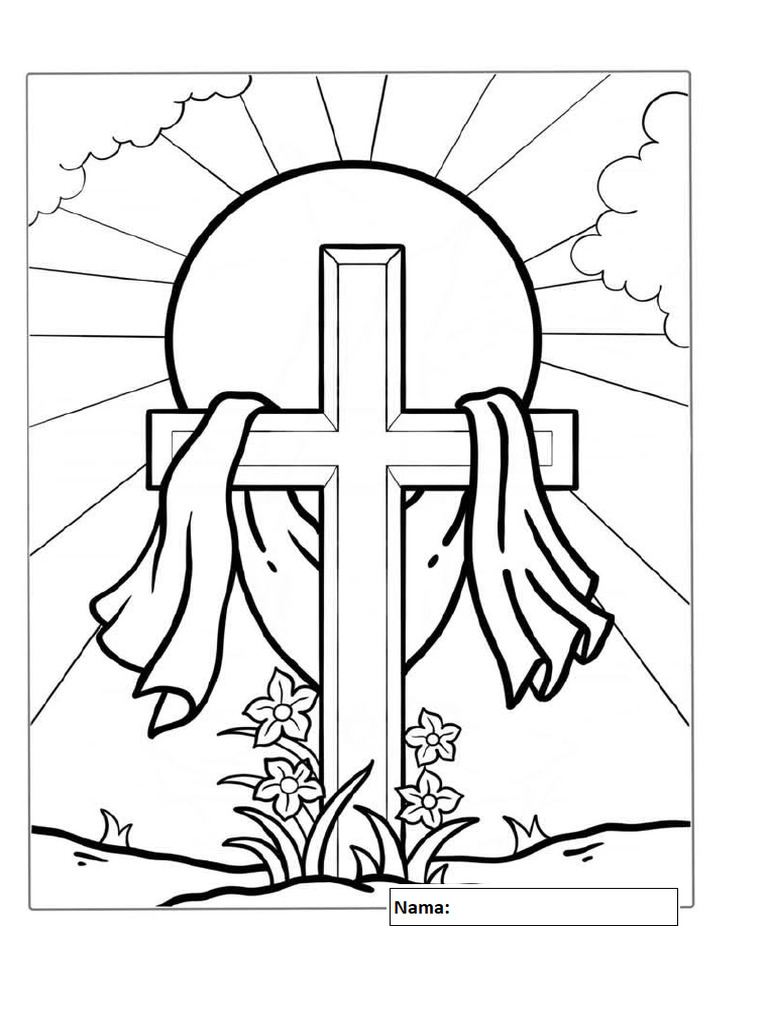 Mewarnai Paskah | PDF