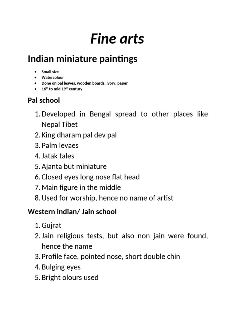 Fine Arts | PDF | Paintings