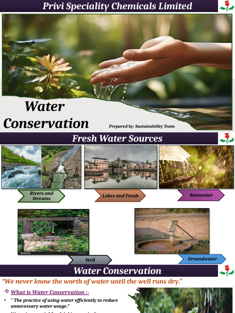 Water Conservation Ppt (2024-25) | PDF | Water Conservation | Water
