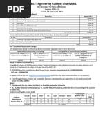 ABES Engineering College Fee Structure 2025 | PDF | Fee