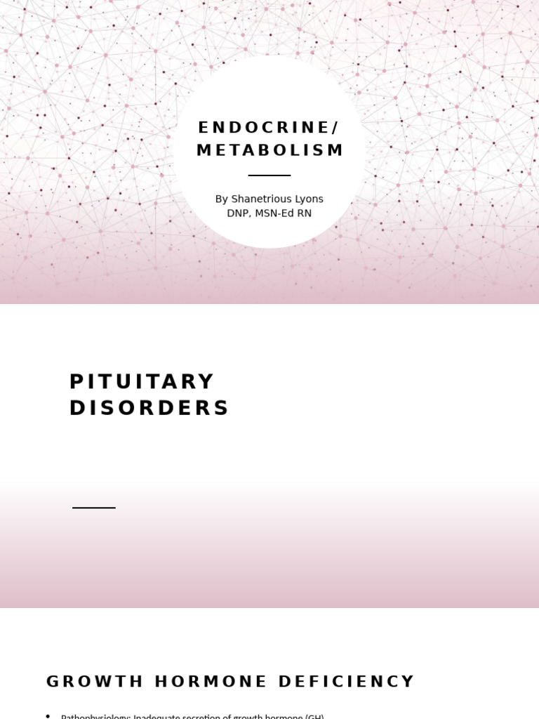 WK 3 Endo PPT Handout | PDF | Thyroid | Hyperthyroidism