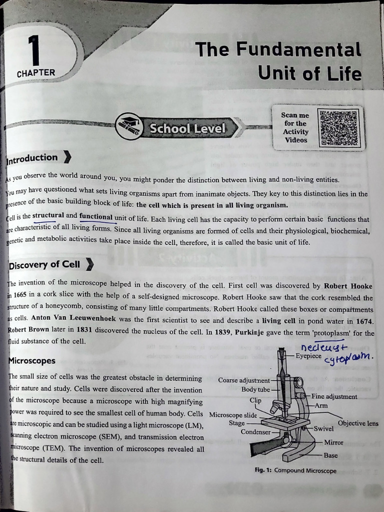 Physics Wala Bio Chapter 1 | PDF