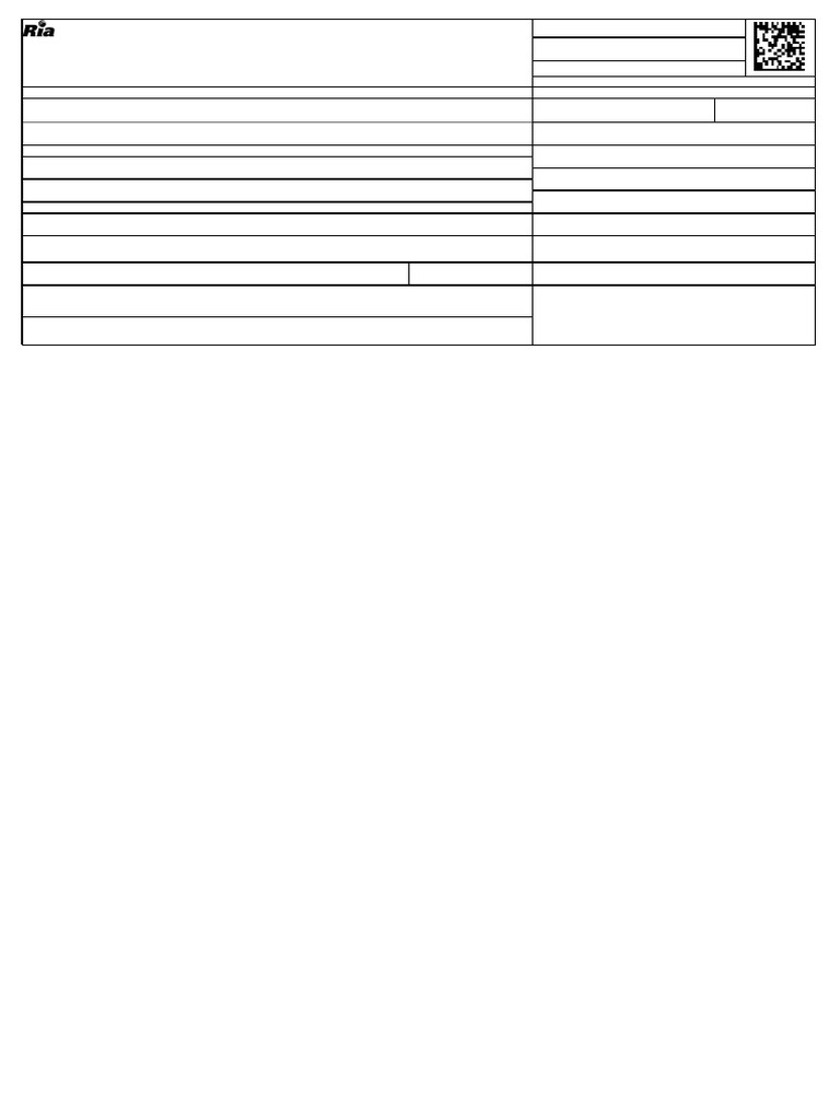 Ria Order Receipt UK1483997852 | PDF | Payments | Banks