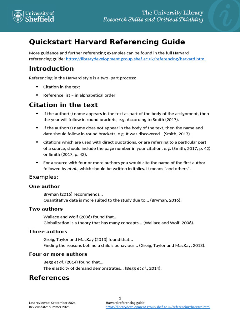 Harvard | PDF | Citation | Books