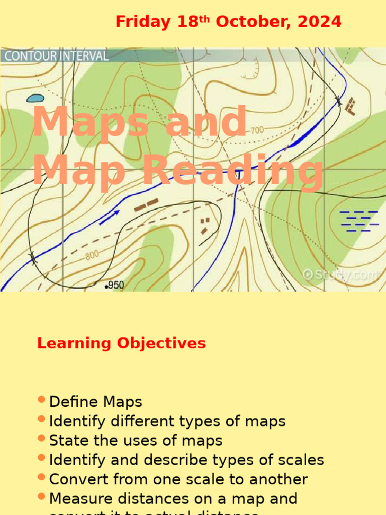 Map Reading and Interpretation Guide | PDF | Map | Topography
