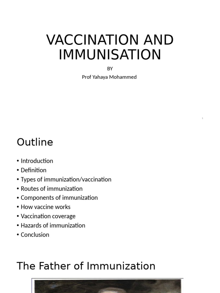 Understanding Vaccination and Immunization | PDF | Vaccines | Infection