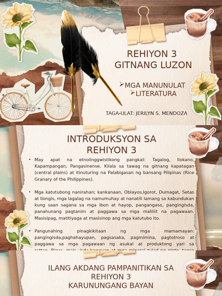 Rehiyon 3 - Part 1 | PDF