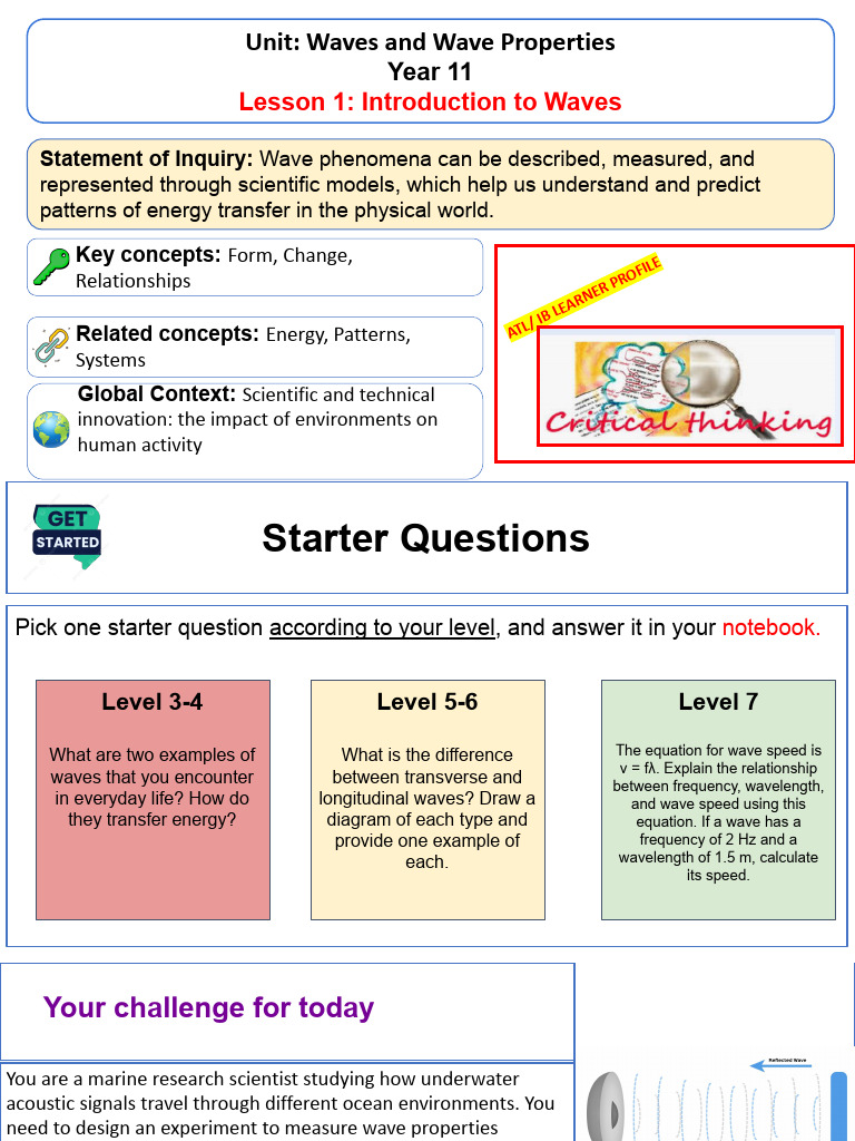 Understanding Waves and Their Properties | PDF | Waves ...