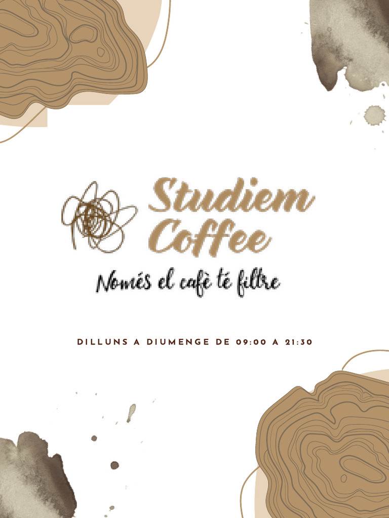Póster Anuncio Café Al Paso Orgánico Beige | PDF