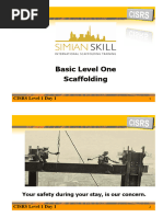 Scaffolding Safety Training Guide | PDF | Scaffolding
