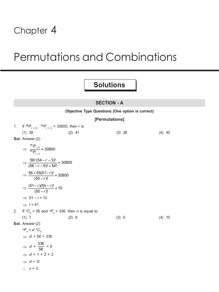 Permutation and Combination | PDF | Consonant | Line (Geometry)