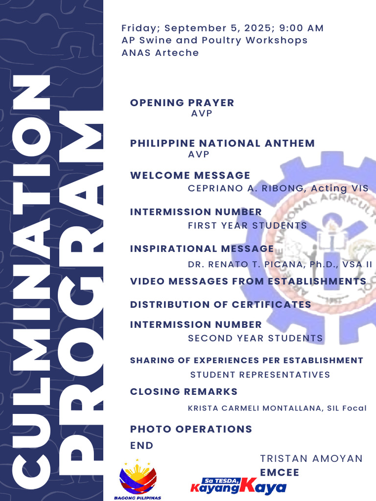 Culmination 9 5 | PDF