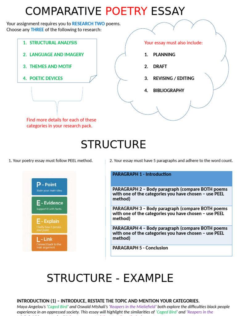 Comparative Poetry Essay Guide | PDF | Poetry | Essays