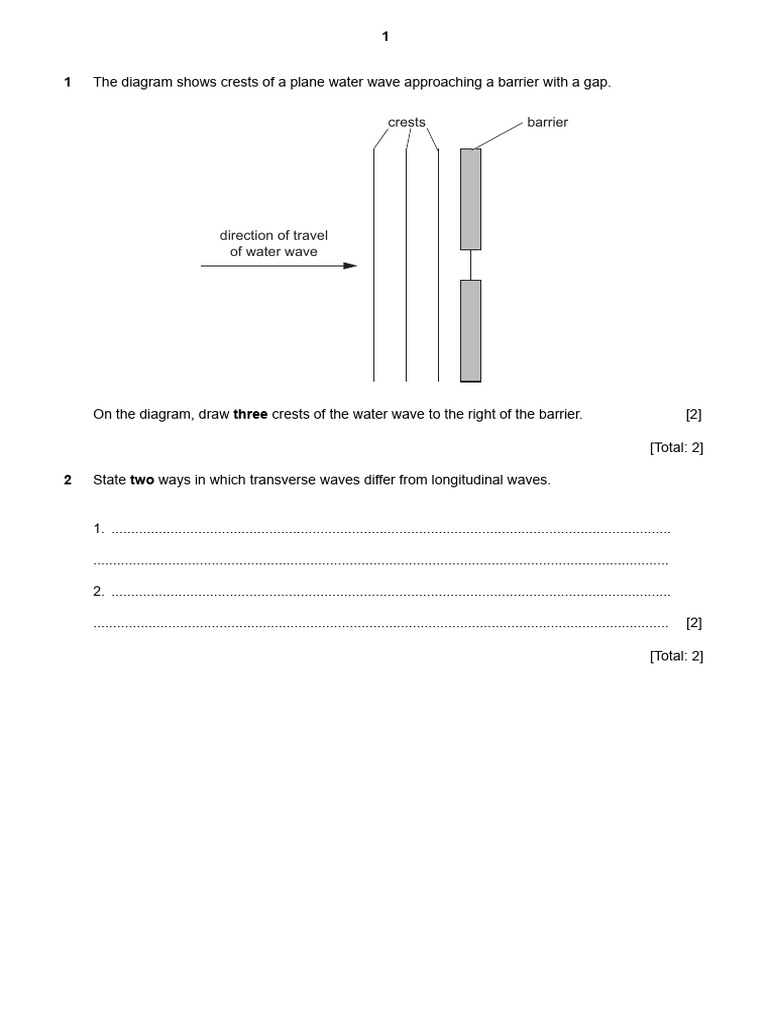 General Wave Properties-2 | PDF | Waves | Sound
