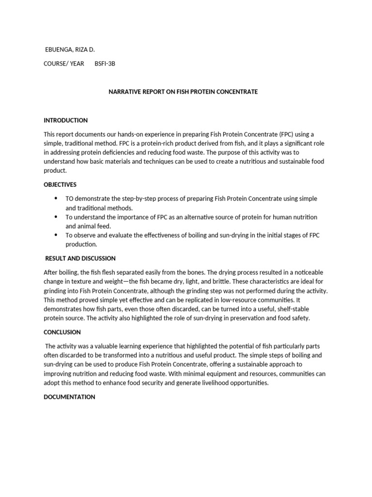 Narrative Report | PDF