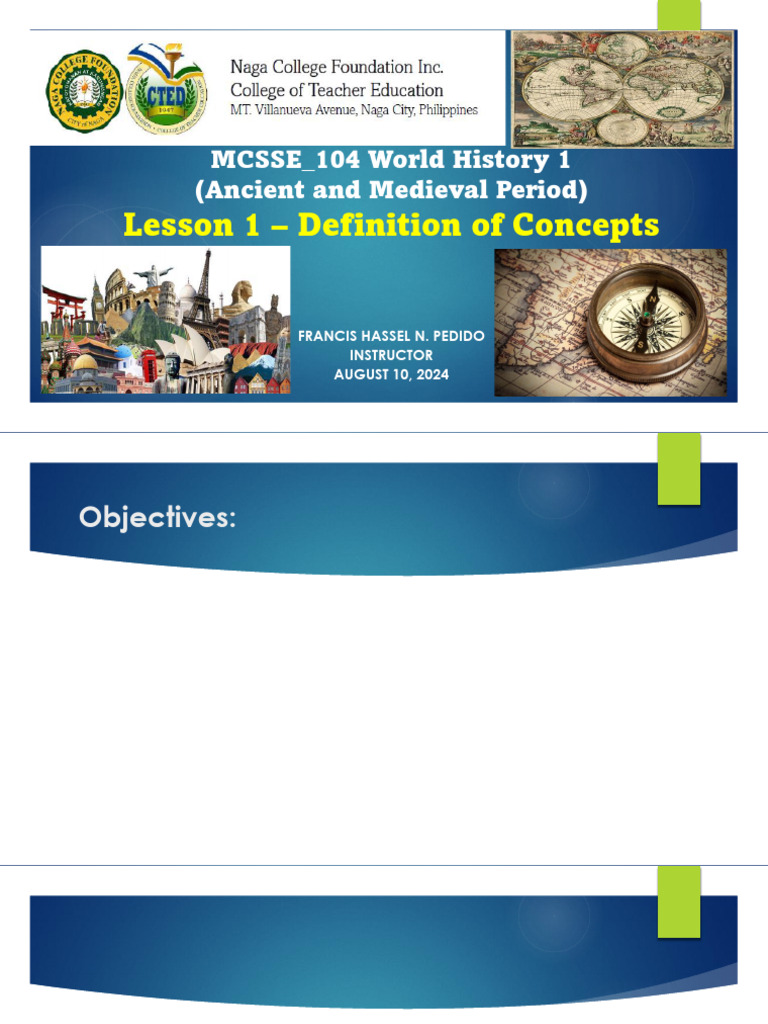 Understanding World History Concepts | PDF | Civilization | Thought