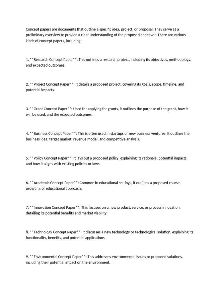 Concept Papers-WPS Office | PDF