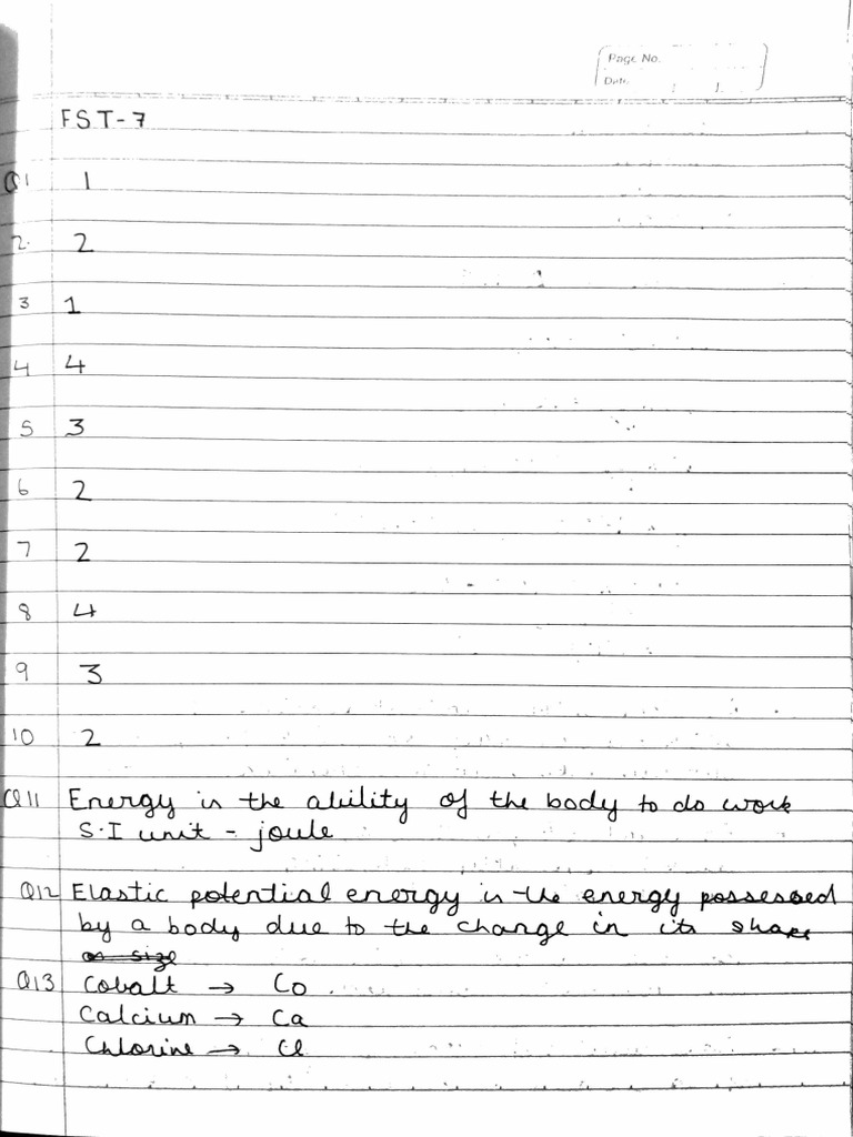 FST 7 | PDF