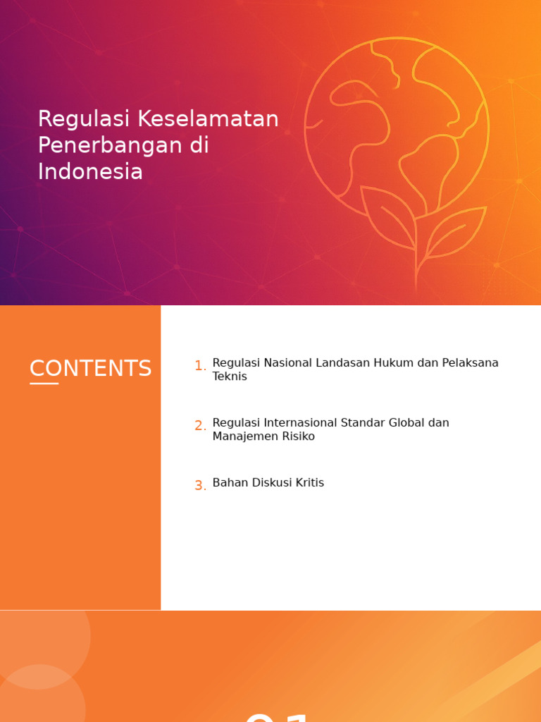Regulasi Keselamatan Penerbangan Di Indonesia | PDF