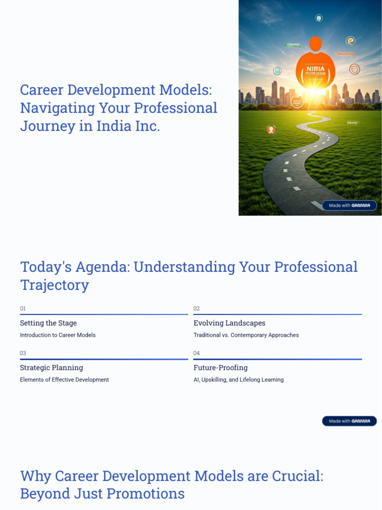 Career Development Models Navigating Your Professional Journey in India ...