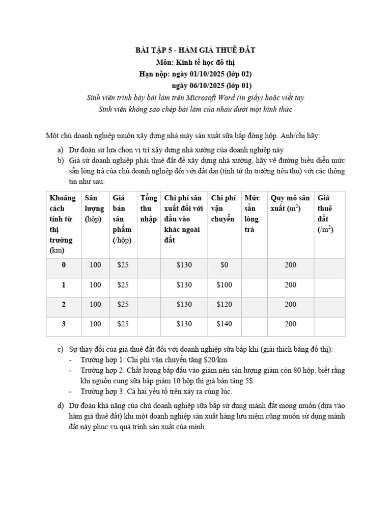 2025 Bai Tap 5 DTH | PDF