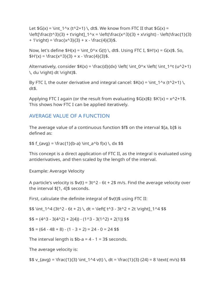 Calculus Fundamentals Quiz-21 | PDF | Integral | Function (Mathematics)