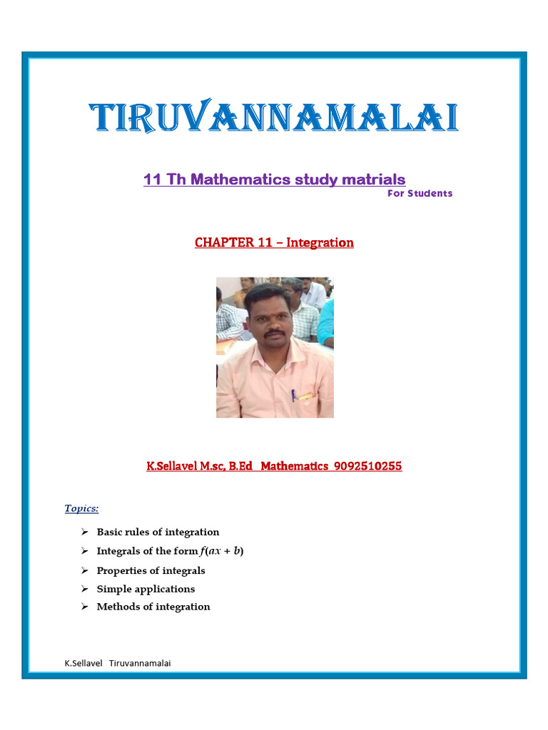 Namma Kalvi 11th Maths Chapter 11 Study Material em | PDF ...