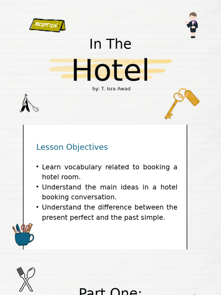 At The Hotel, Travelling, Accommodation | PDF