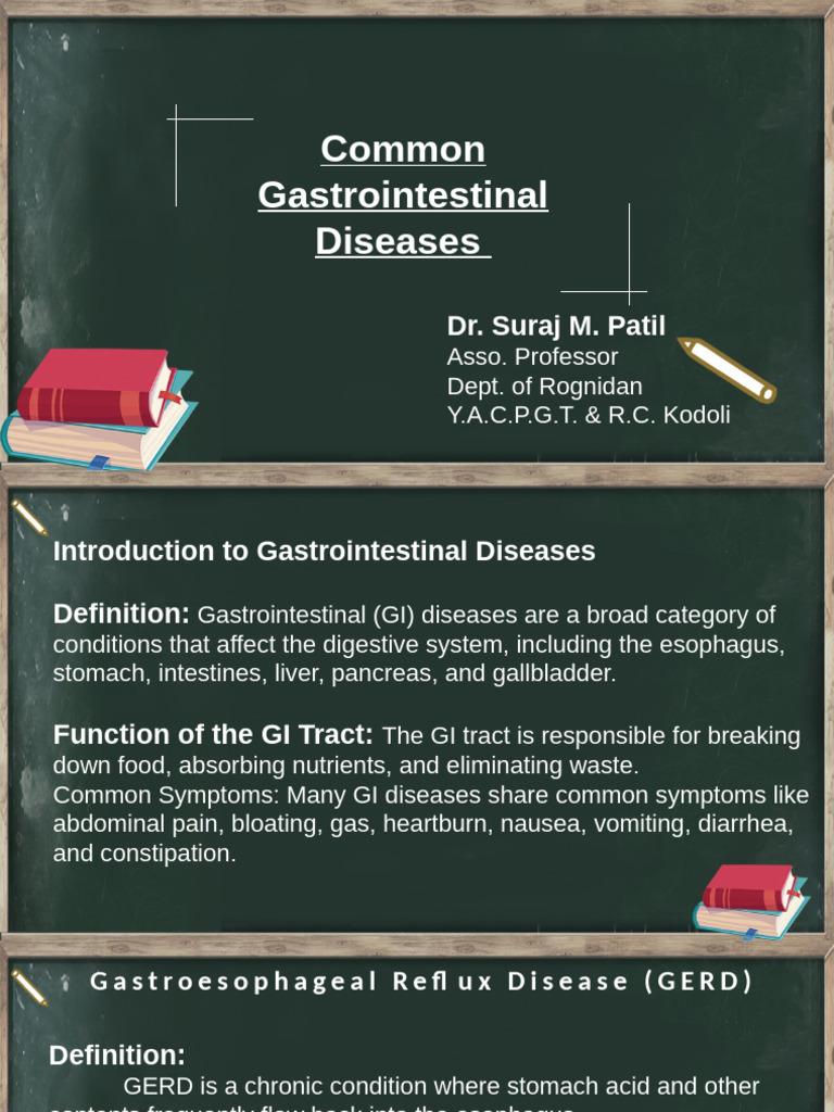 Common Gastrointestinal Diseases | PDF | Gastrointestinal Tract ...