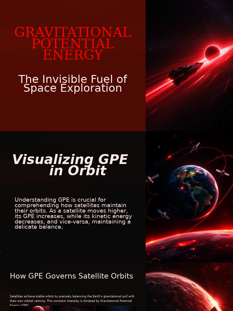Gravitational Potential Energy | PDF | Orbit | Gravity Assist