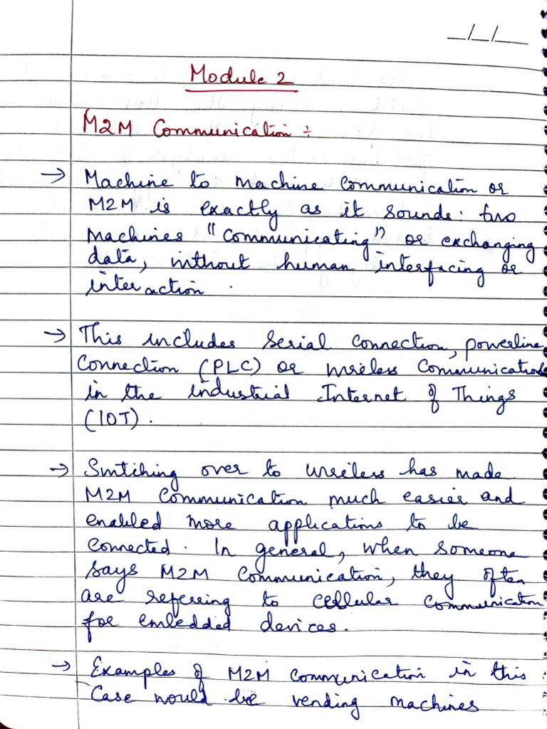 BCS701 - IOT - Module 2 Notes | PDF
