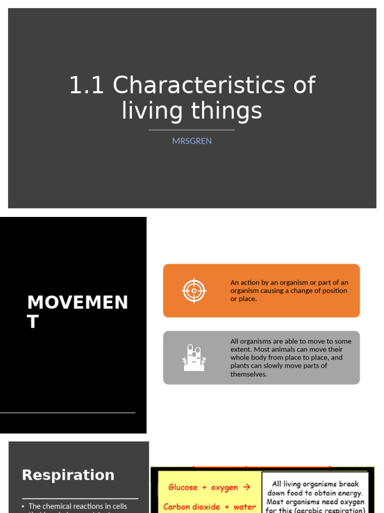 Characteristics and Classification of Life | PDF | Organisms | Nutrition