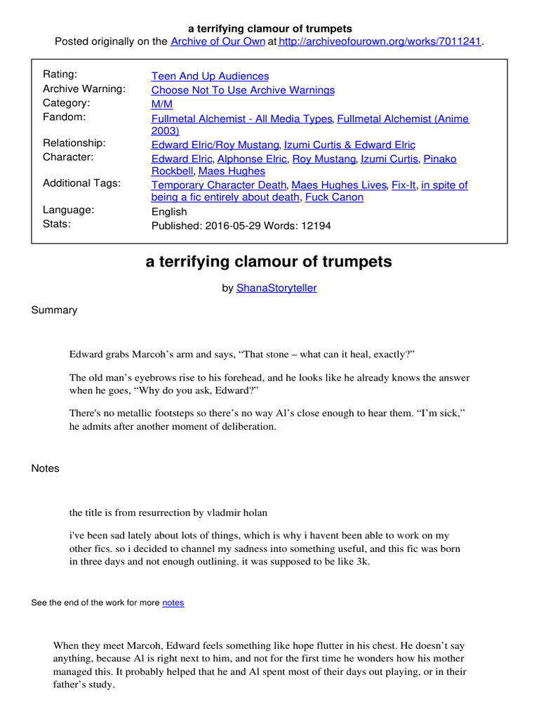 A Terrifying Clamour of | PDF