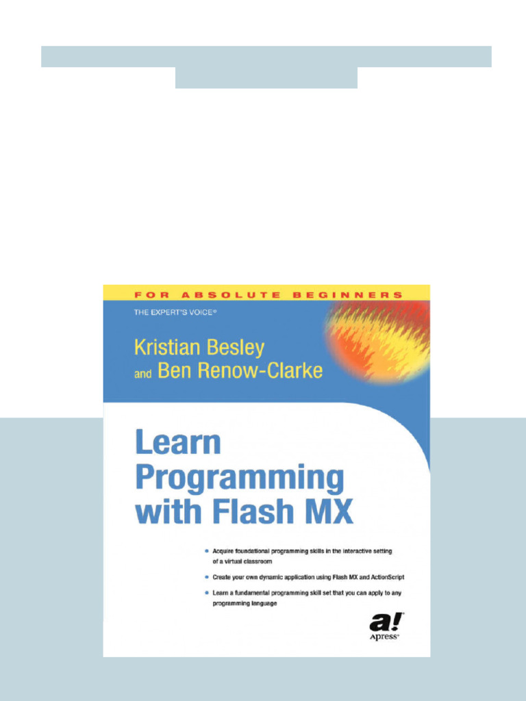 Learn Programming with Flash MX 1st Edition Kristian Besley pdf version ...