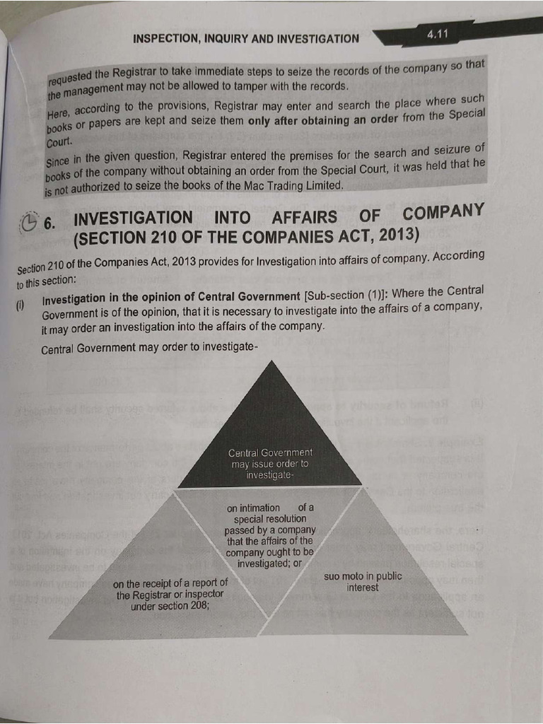 Company Act 2013 | PDF