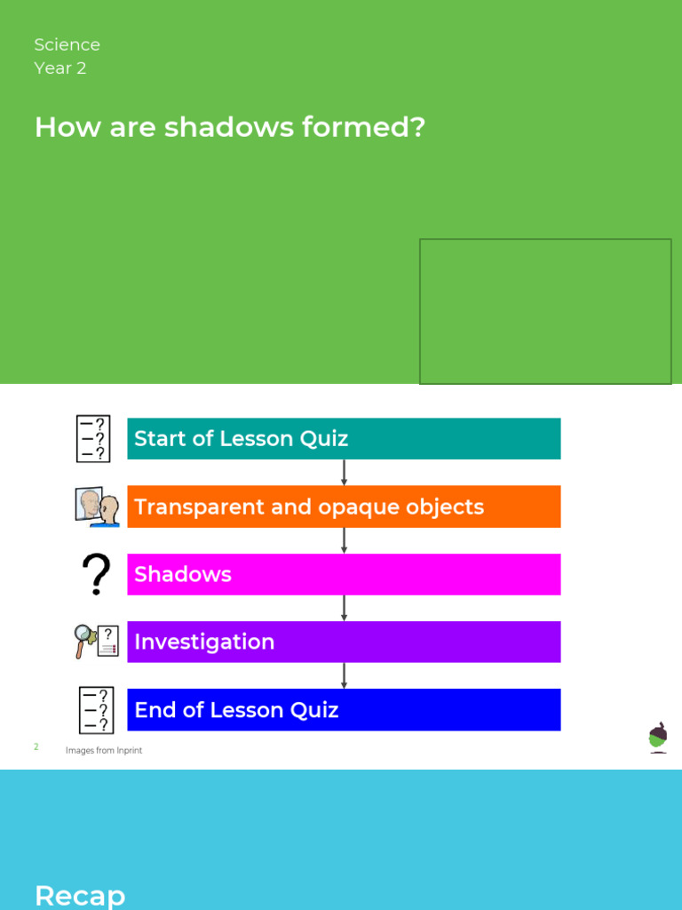 PRESENTATION How Are The Shadows Formed | PDF | Light | Shadow
