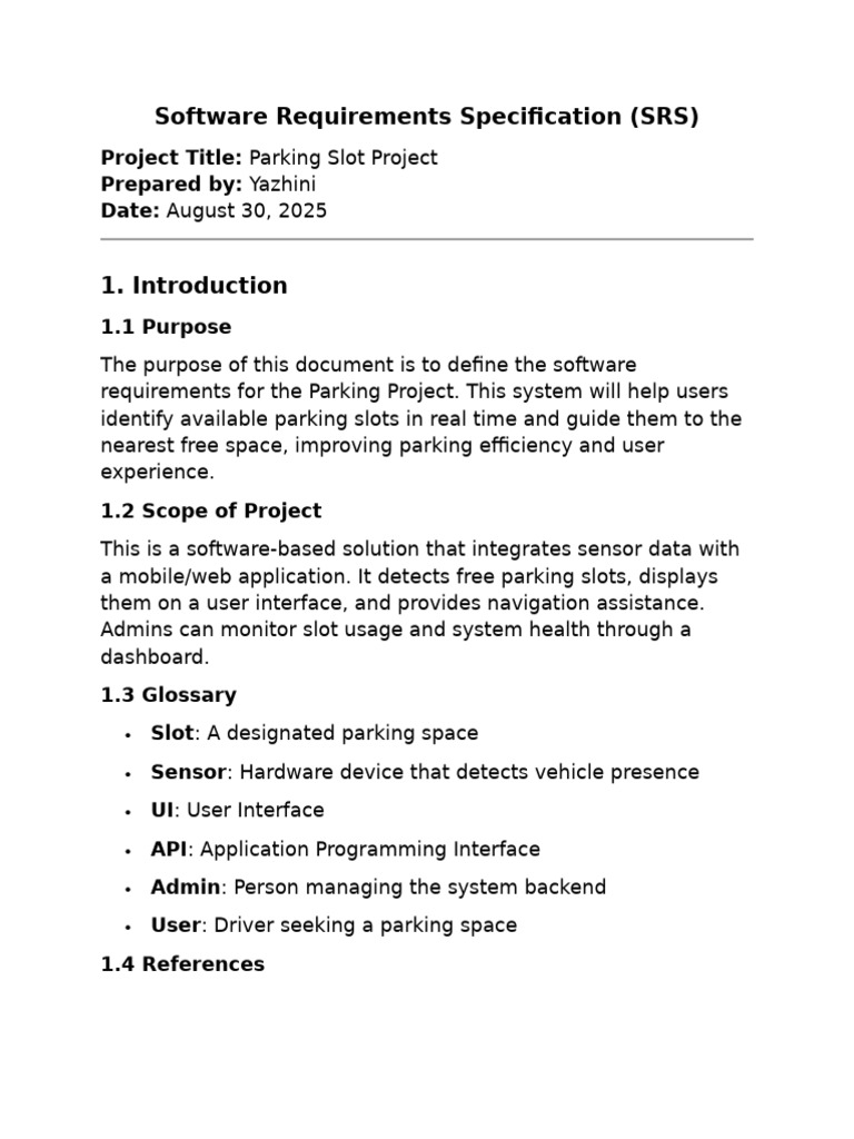 Software Requirements Specification | PDF | Mobile App | Computing