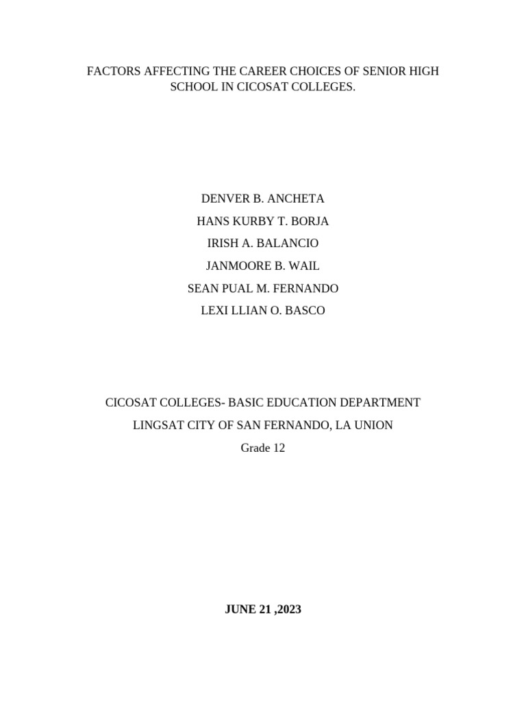 Research Final Manuscript | PDF | Behavioural Sciences | Psychological Concepts