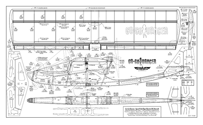 Balsa Wing Rib and Fuselage Components | PDF | Aerospace | Aviation