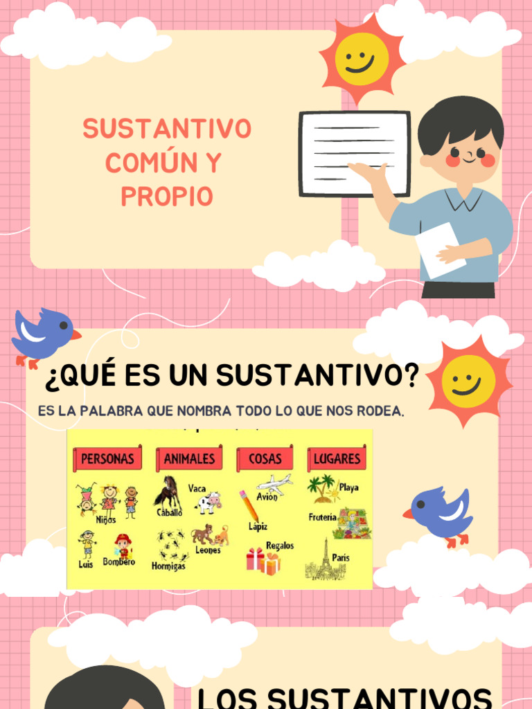Sustantivo Común y Propio | PDF