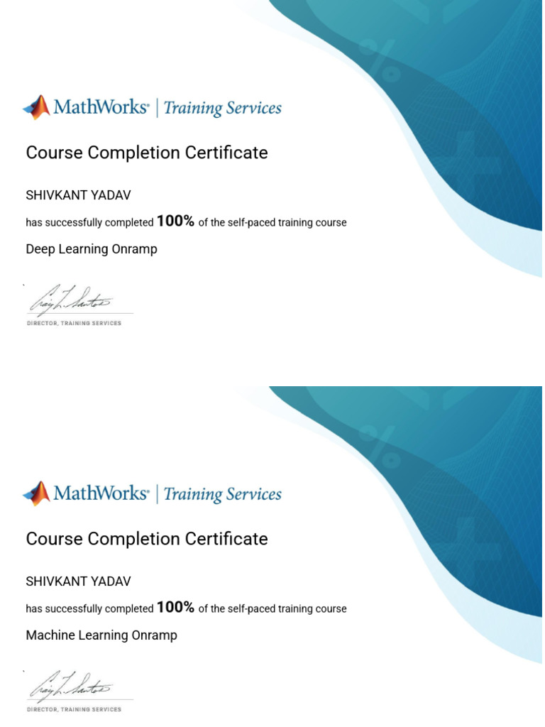 Course Completion Certificates in AI | PDF | Machine Learning | Deep ...