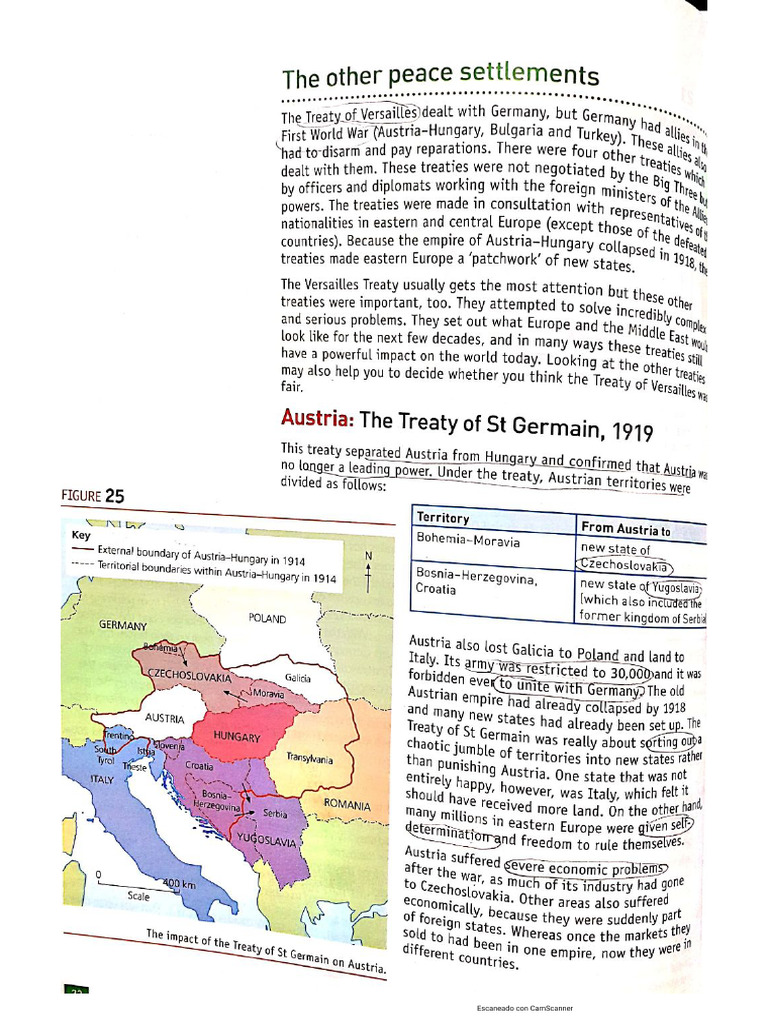 Booklet 3rd Year - Other Peace Treaties | PDF