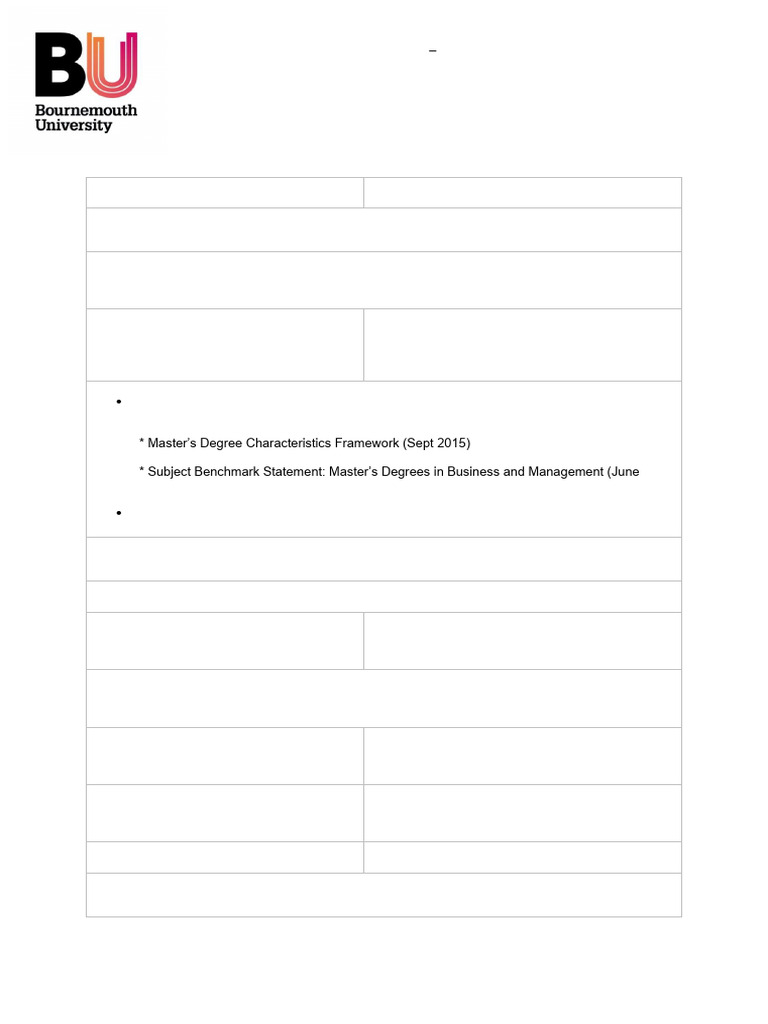 MSC Management With Human Resources Master | PDF | Master's Degree ...