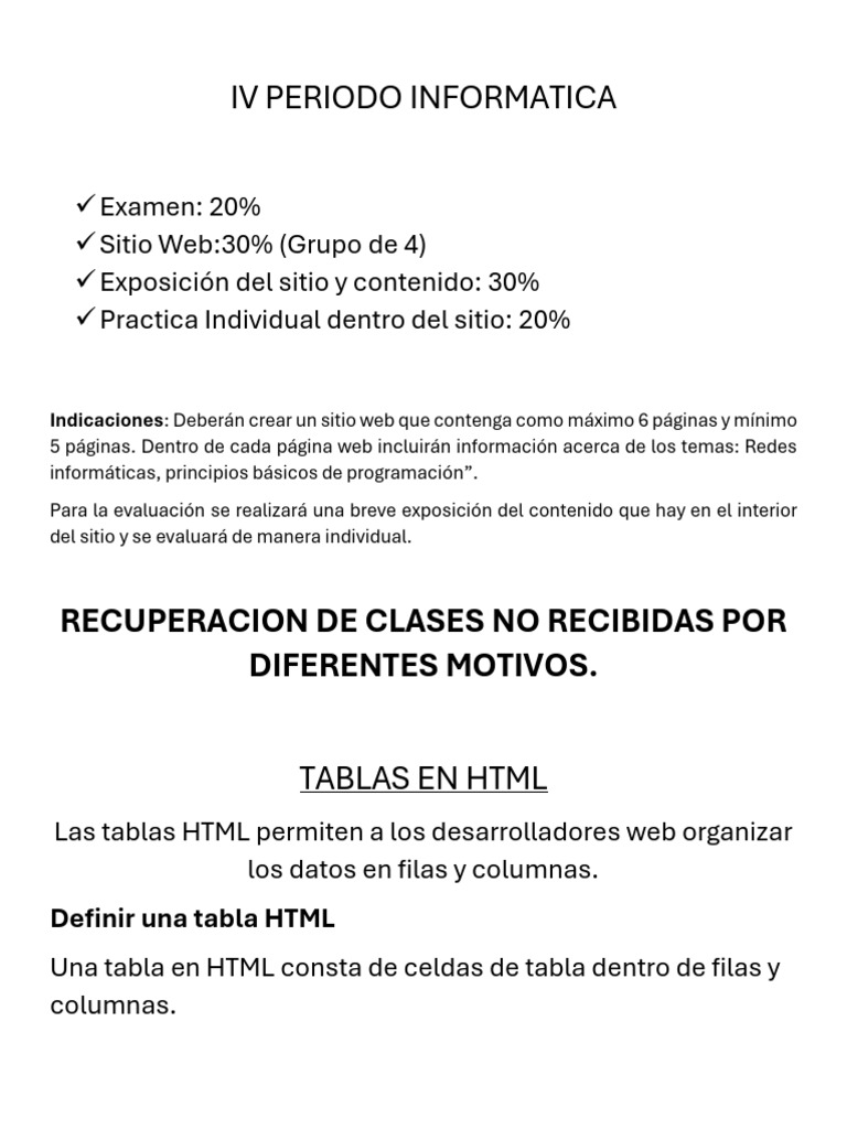 Guia de HTML 1 | PDF | HTML | Red mundial