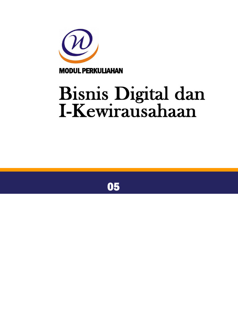 Modul 05 Mengelola Infrastruktur Bisnis Digital | PDF