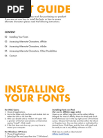 Pyidaungsu Font Keyboard Layout Guide | PDF | Computing | Text