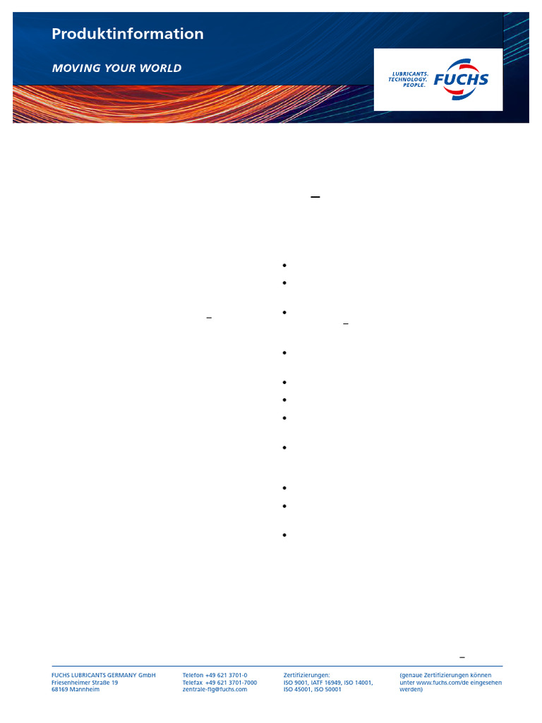 RENISO TRITON SEZ 32 Refrigeration Oil | PDF | Chemical Substances ...